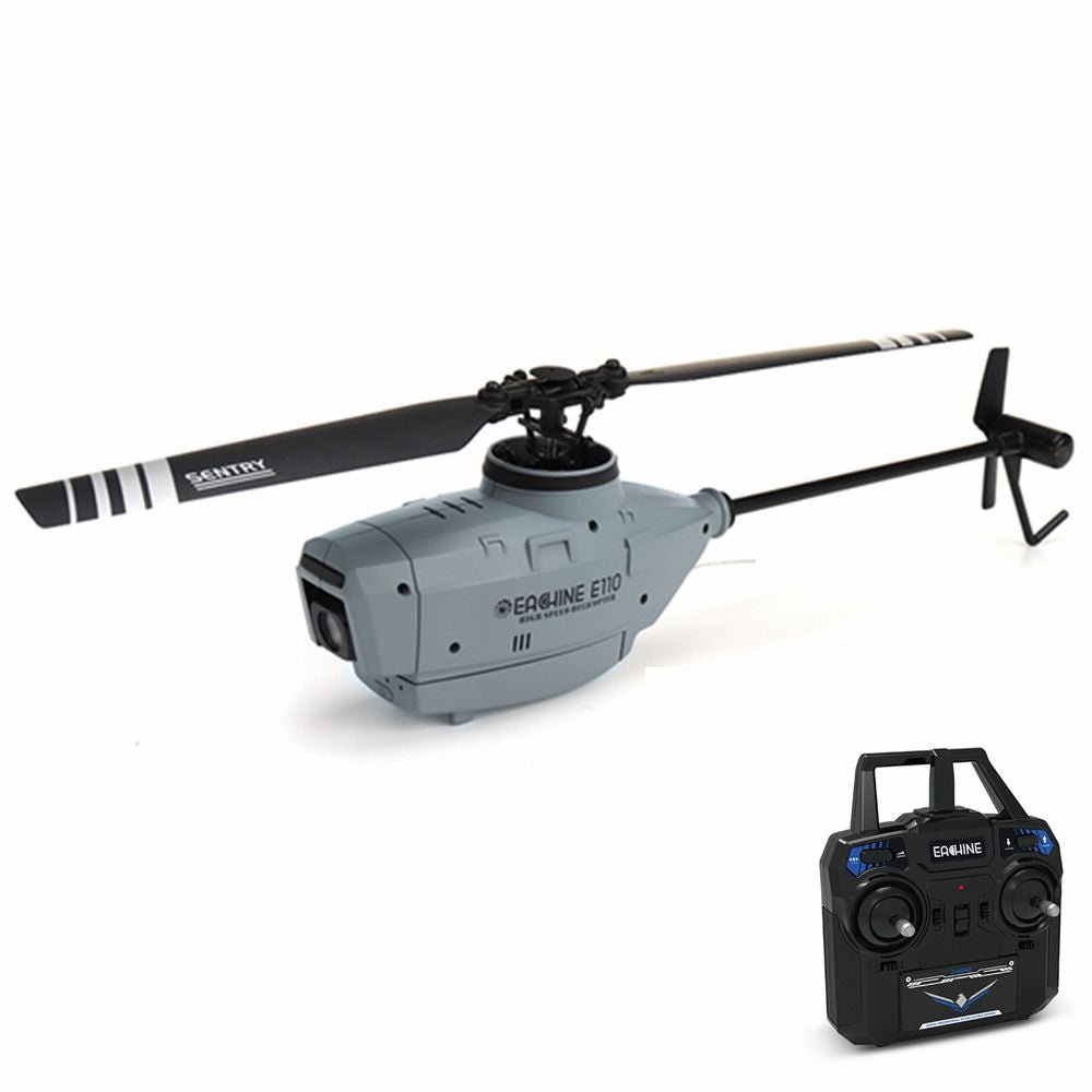 Eachine E110 2.4G 4CH 6-Achsen-Gyro-RC-Hubschrauber – 720P-Kamera ...